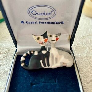 Goebel | Jewelry | Goebel Rosina Wachtmeister Cat Pin | Poshmark